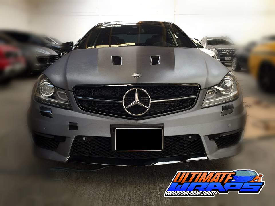 Brushed Gunmetal C63 AMG | Wrapfolio