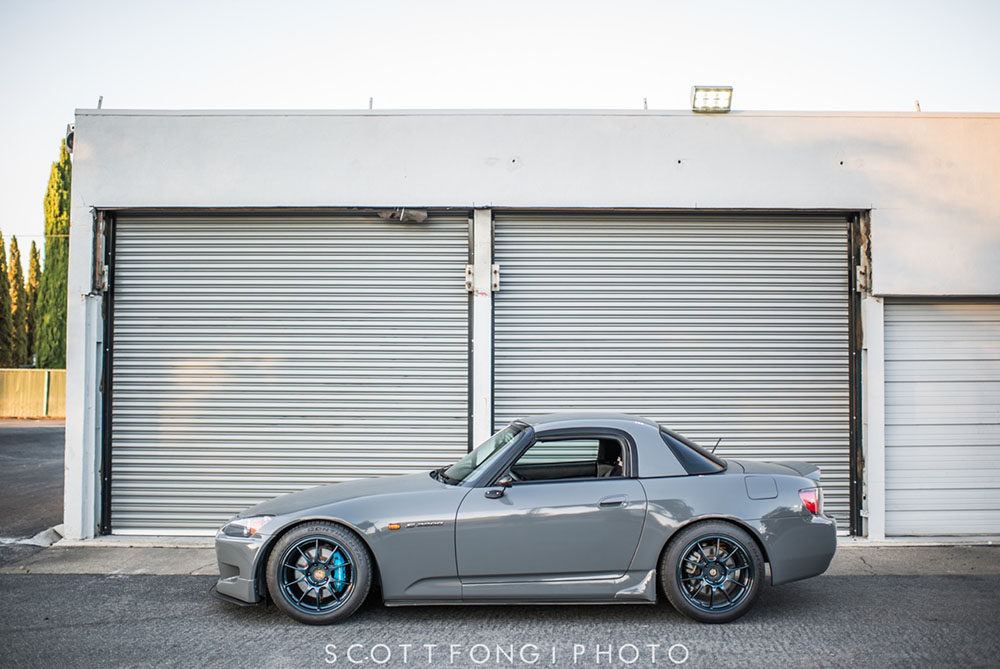 Gloss Dark Grey S2000 wrap | Wrapfolio