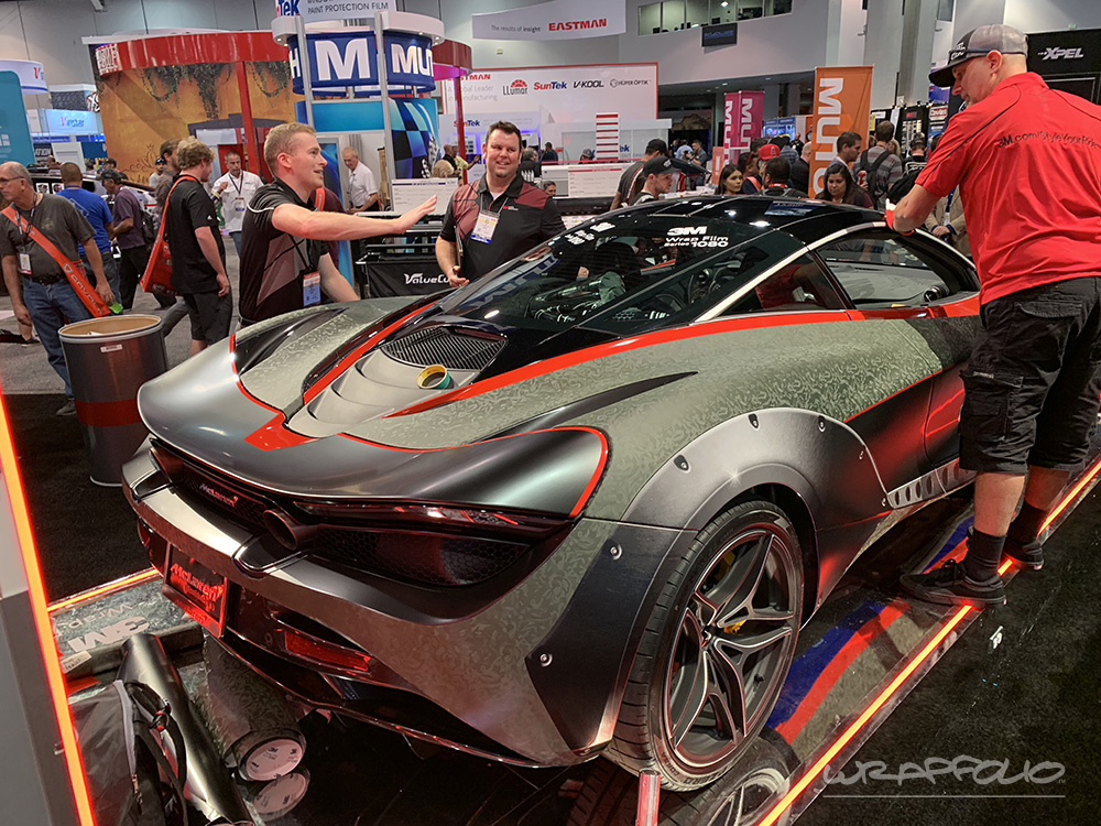 3M Shadow Military Green McLaren Wrap Demo | Wrapfolio