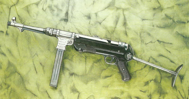MP40, MP38 sub-machine guns