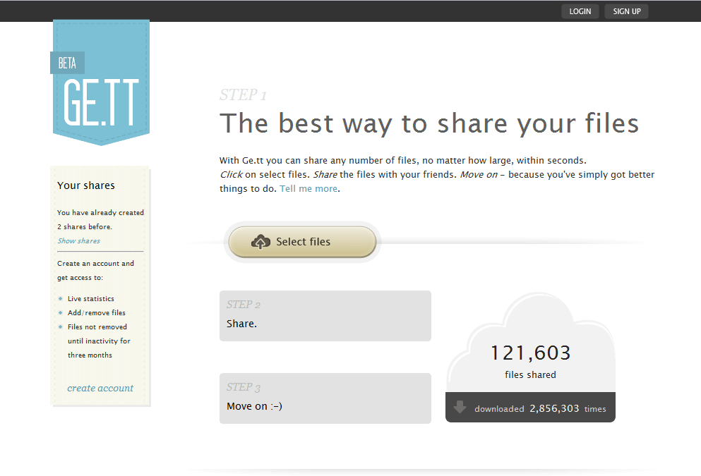Ge.tt: File Sharing for the Technology-Challenged – 40Tech