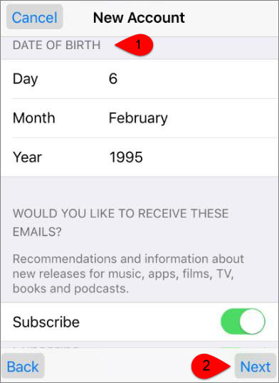 How to Create an Apple ID on iPhone, iPad or iPod Touch? - wikigain