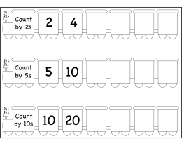 Skip Counting By 5 Worksheets