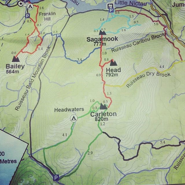 Mount Sagamook to Mount Carleton - A 10K Bike and 10K Hike in New ...