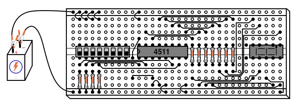 7 Segment Scoreboard Circuit Diagram - Circuit Diagram