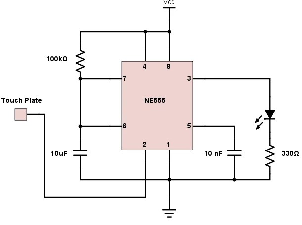 Touch Plate Switch Wiring Diagram
