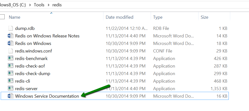 Running Redis Server On Windows – Alternate Stack