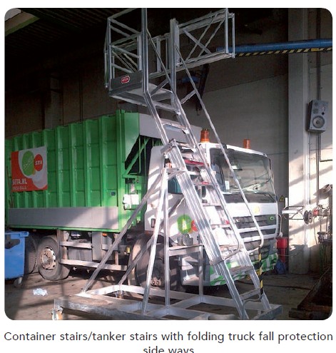 Tanker Stairs Mobile Platform Ladder – Altrex