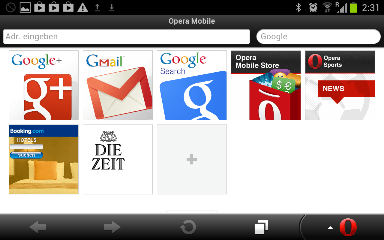 Opera Mobile Classic - Androidmag