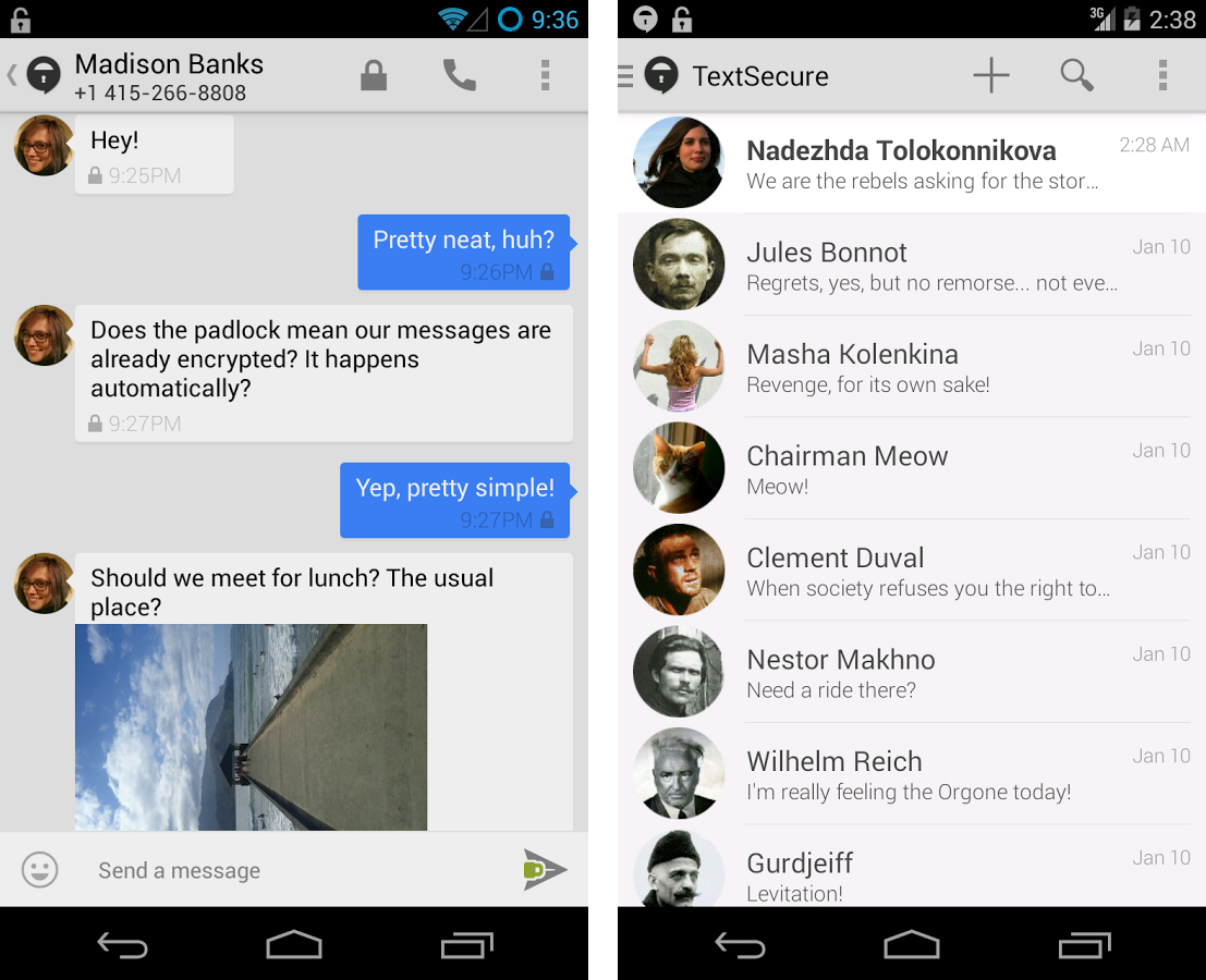 App-Tipps von Edward Snowden: TextSecure und RedPhone - Androidmag