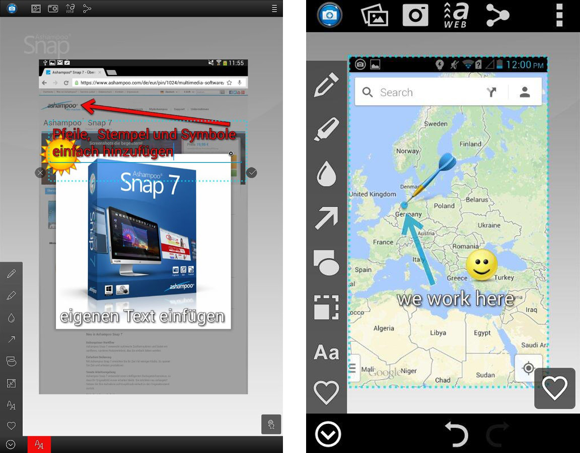 Screenshot Snap - Androidmag