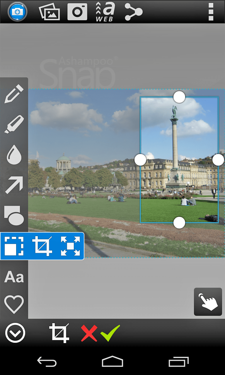 Ashampoo Snap Free: Hinweise & Notizen auf Bildern - Androidmag