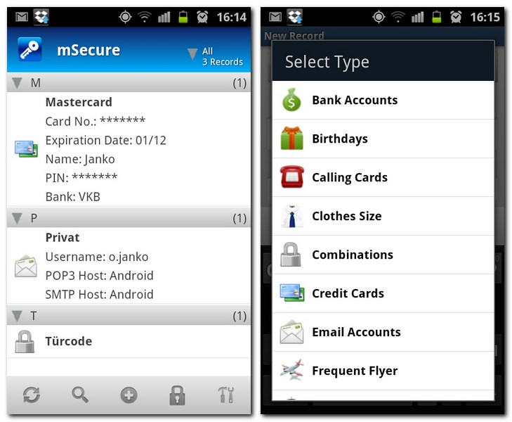 mSecure - Passwort Manager - Androidmag