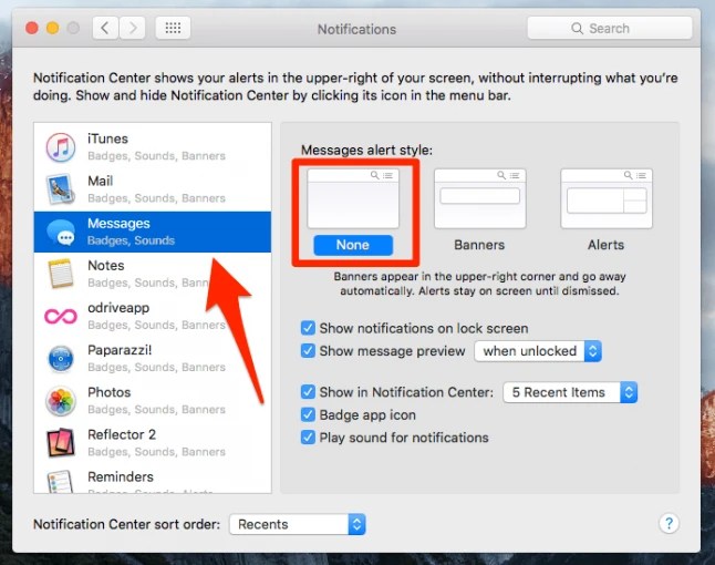 47+ How To Turn Off Imessage Notification On Mac Today | Hutomo