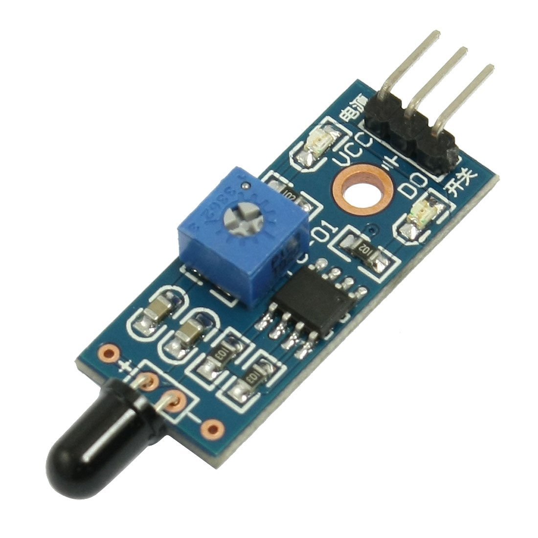 Fire Detection Flame Sensor Module Fire Source Detection Modules Infrared Receiver Module