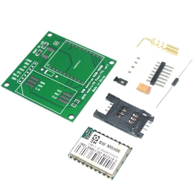 Kit Modulo M590E GSM GPRS DIY 900m-1800m SMS CPU MCU Test Arduino ...
