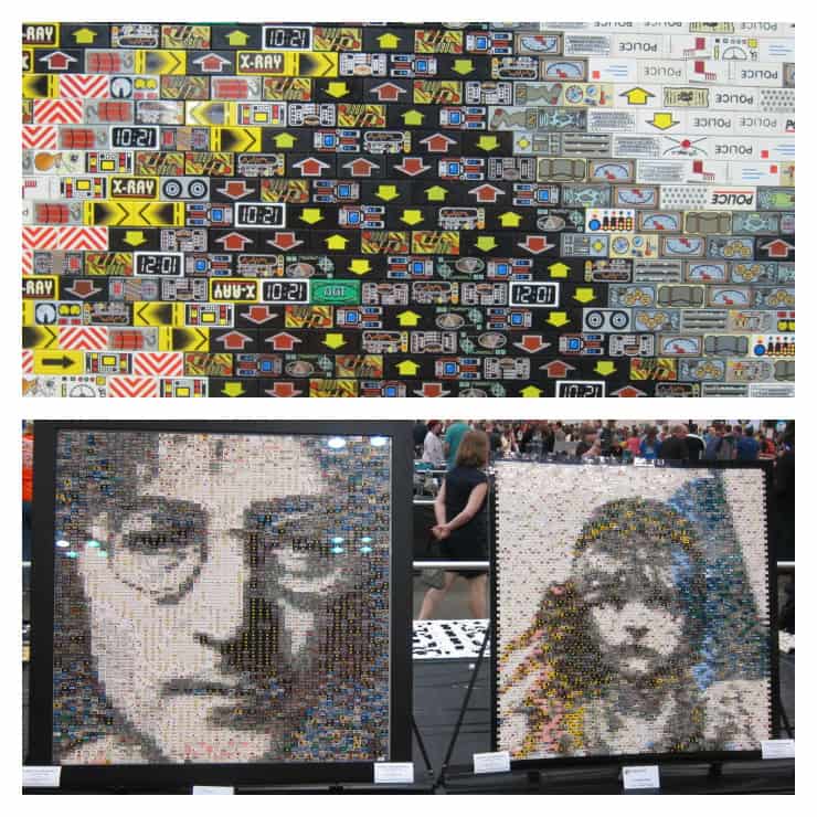 Lego Mosaics at the Brickworld Convention – Art is Basic | An ...