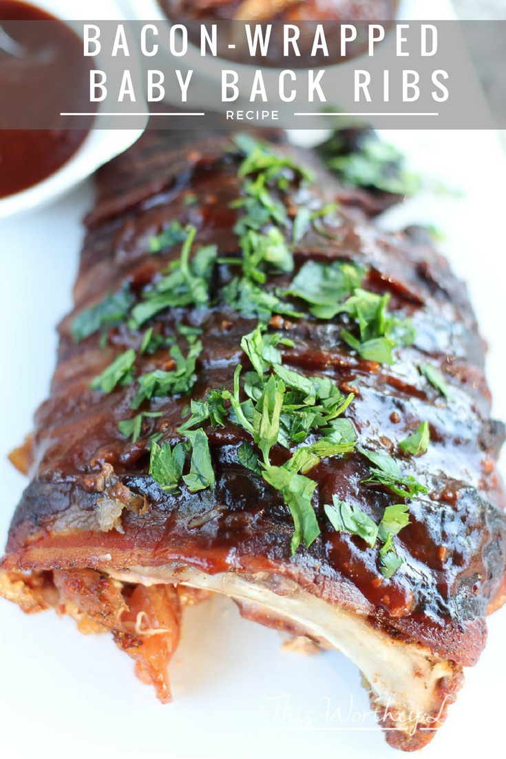 Bacon-Wrapped Baby Back Ribs