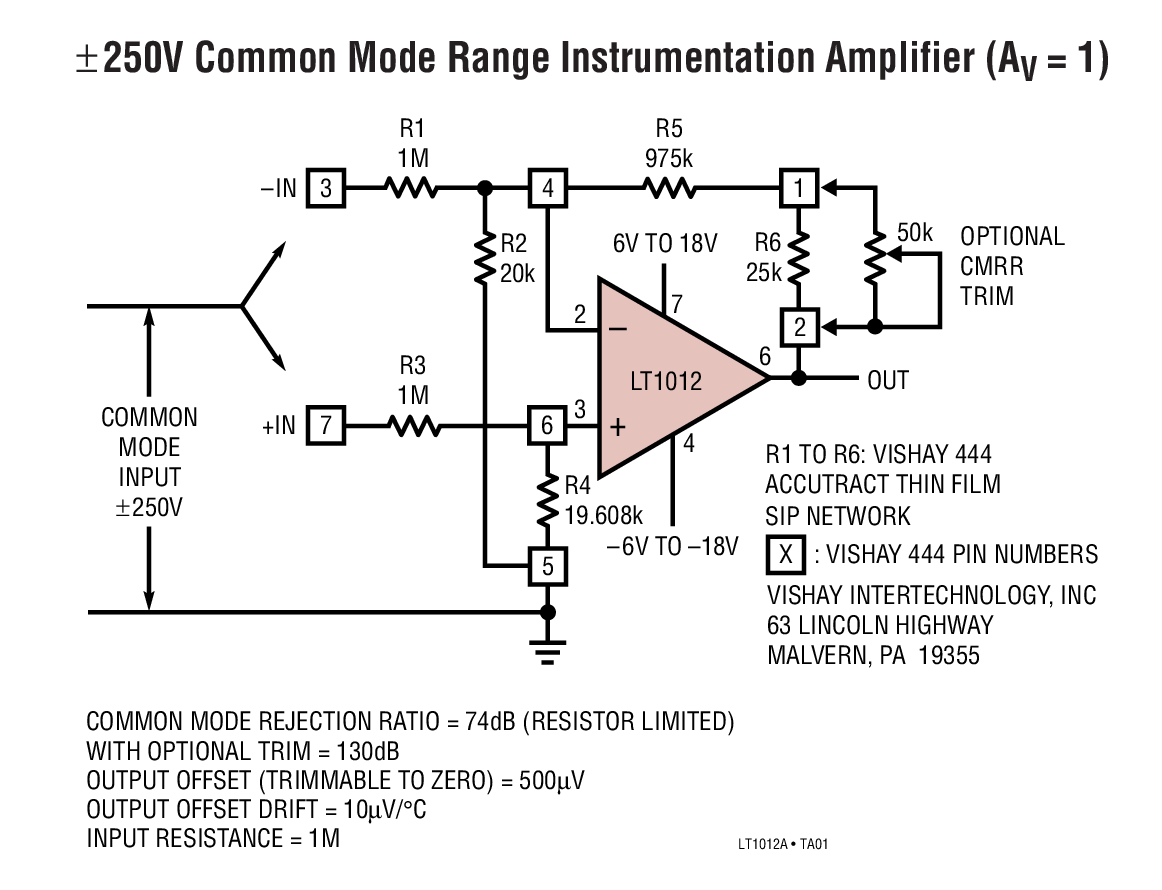 Thermocouple Amplifier Circuit Using Op 07