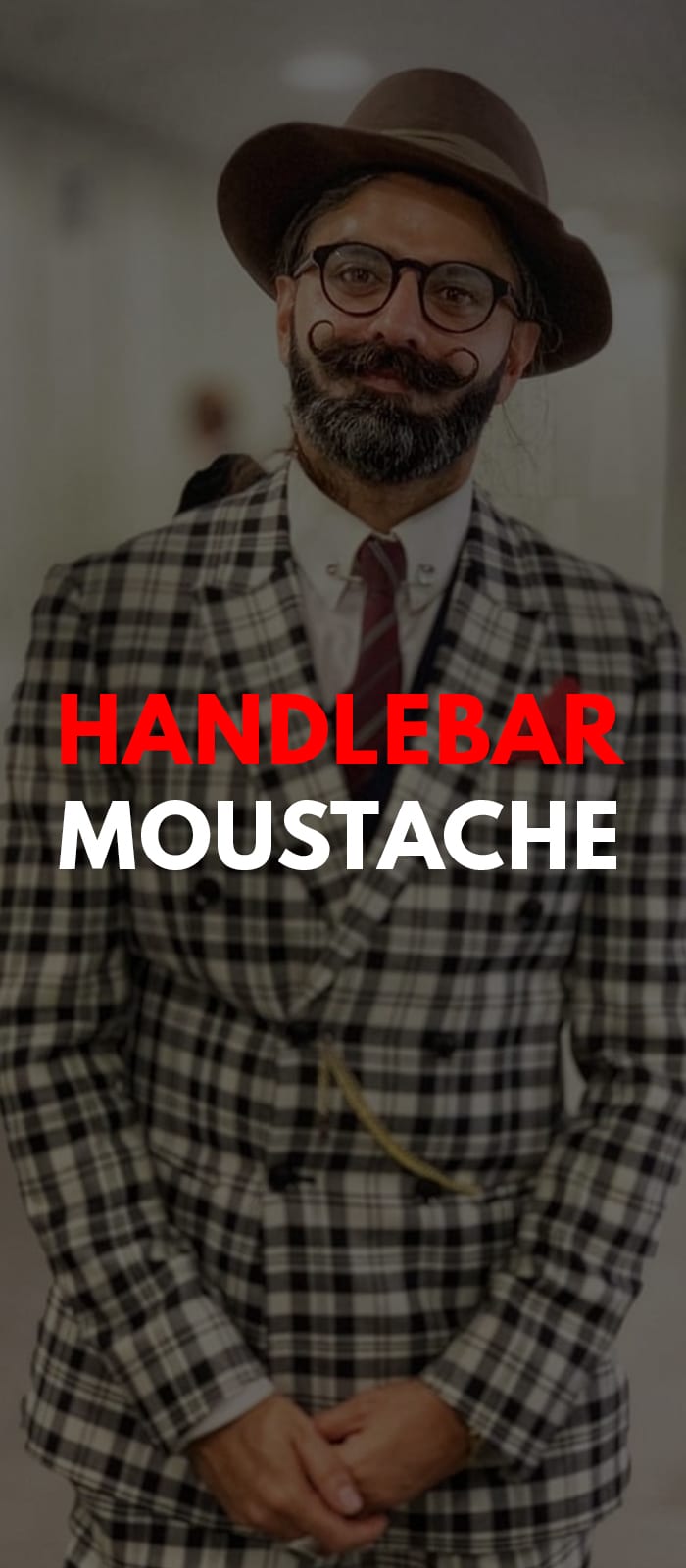 Handlebar Moustache-3 easy steps to achieve the handlebar moustache