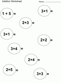 Math Worksheets For 1st Graders Additional Onenow