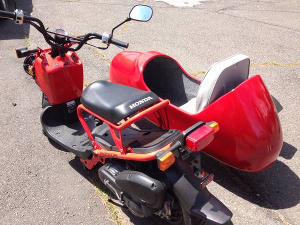 2009 Honda Ruckus with Keltic Sidecar – Bike-urious