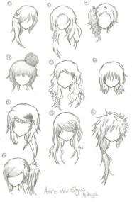 How To Draw Hair Warehouse Of Ideas
