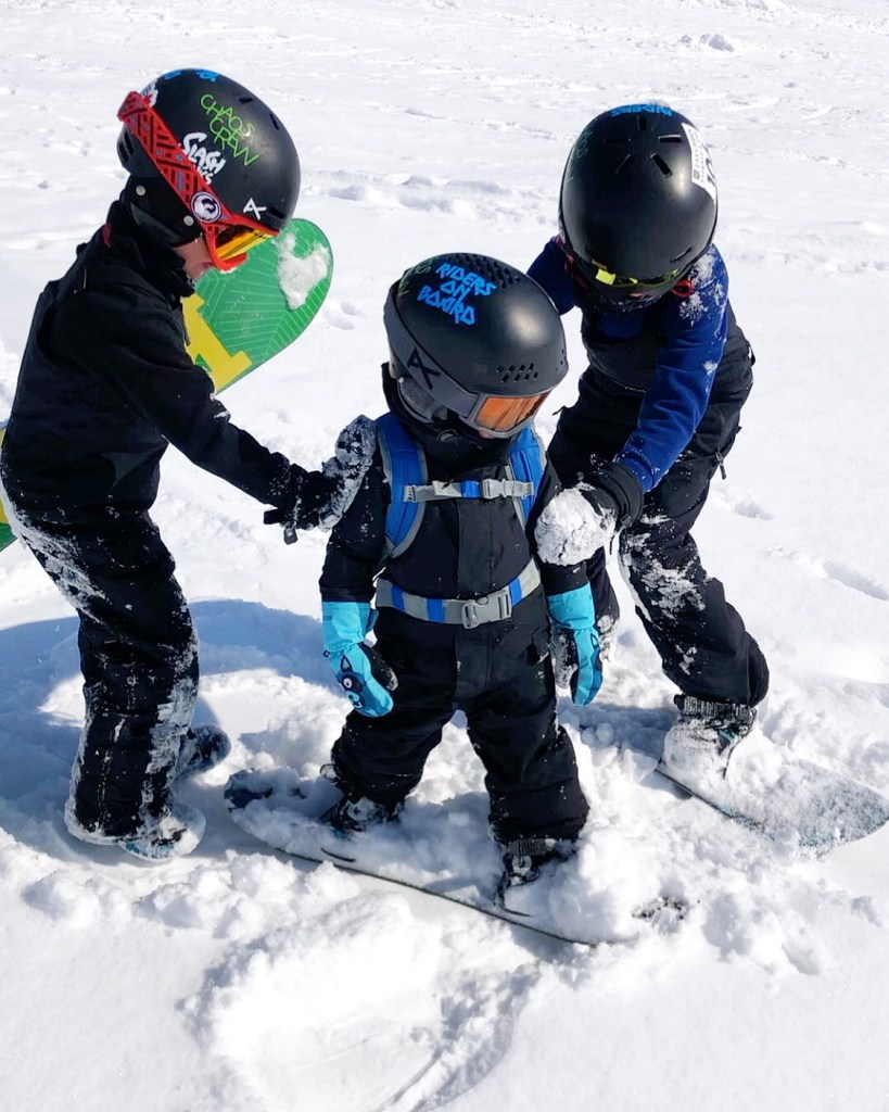 How to Teach a Kid to Snowboard