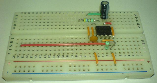 How To Make A Simple Circuit On Breadboard - Wiring Draw And Schematic
