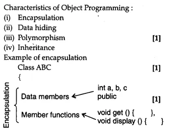 NCERT Solutions for Class 12 Computer Science (C++) - Object Oriented ...