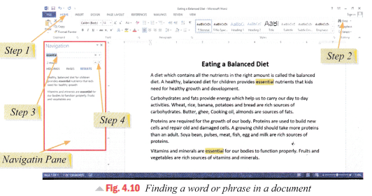 Cbse Notes For Class 5 Computer In Action Features In Microsoft Word