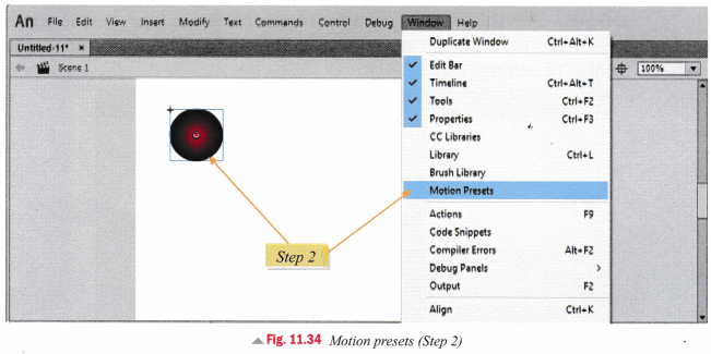 Cbse Notes For Class 7 Computer In Action Creating Animations In