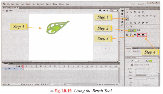 Cbse Notes For Class 7 Computer In Action Introduction To Adobe Animate Cc 2015 Cbse Tuts