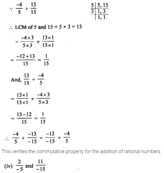 Selina Concise Mathematics Class 8 ICSE Solutions Chapter 1 Rational Numbers - CBSE Tuts