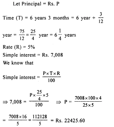 Selina Concise Mathematics Class 8 ICSE Solutions Chapter 9 Simple and ...