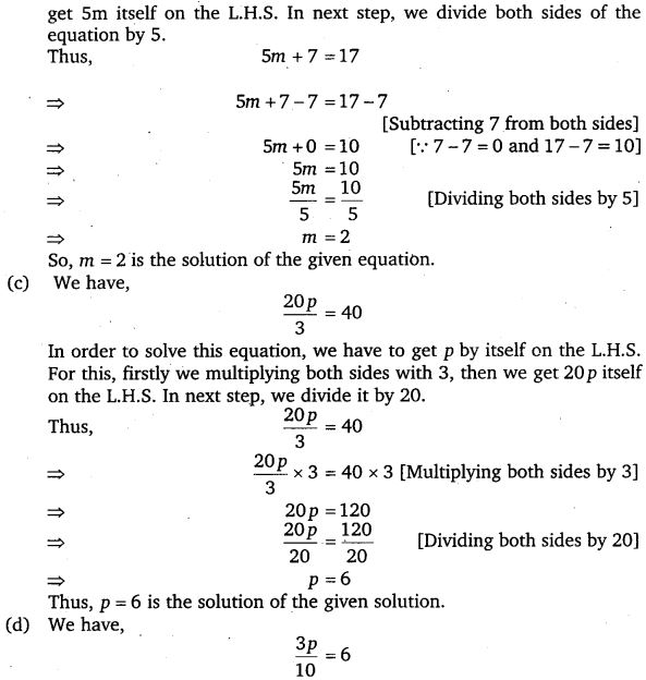 NCERT Solutions for Class 7 Maths Chapter 4 Simple Equations - CBSE Tuts