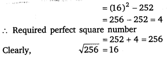 NCERT Solutions for Class 8 Maths Chapter 6 Squares and Square Roots Ex ...