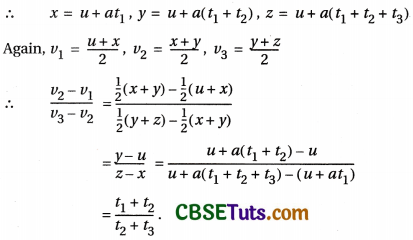 Motion in a Straight Line : Rectilinear Motion with Uniform Velocity ...