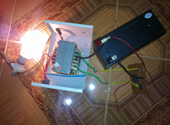Simple Inverter Circuit Diagram Without Transformer