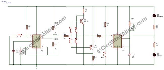 Ic 555 Tester Circuit Diagram Circuit Diagram