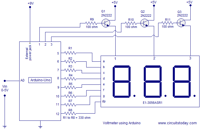 Analog Dc Voltmeter Circuit Diagram - Circuit Diagram