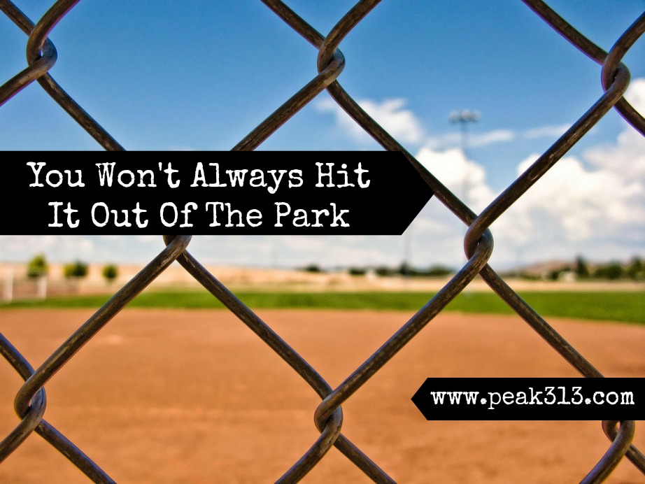 You Won’t Always Hit It Out of the Park - Clare Smith