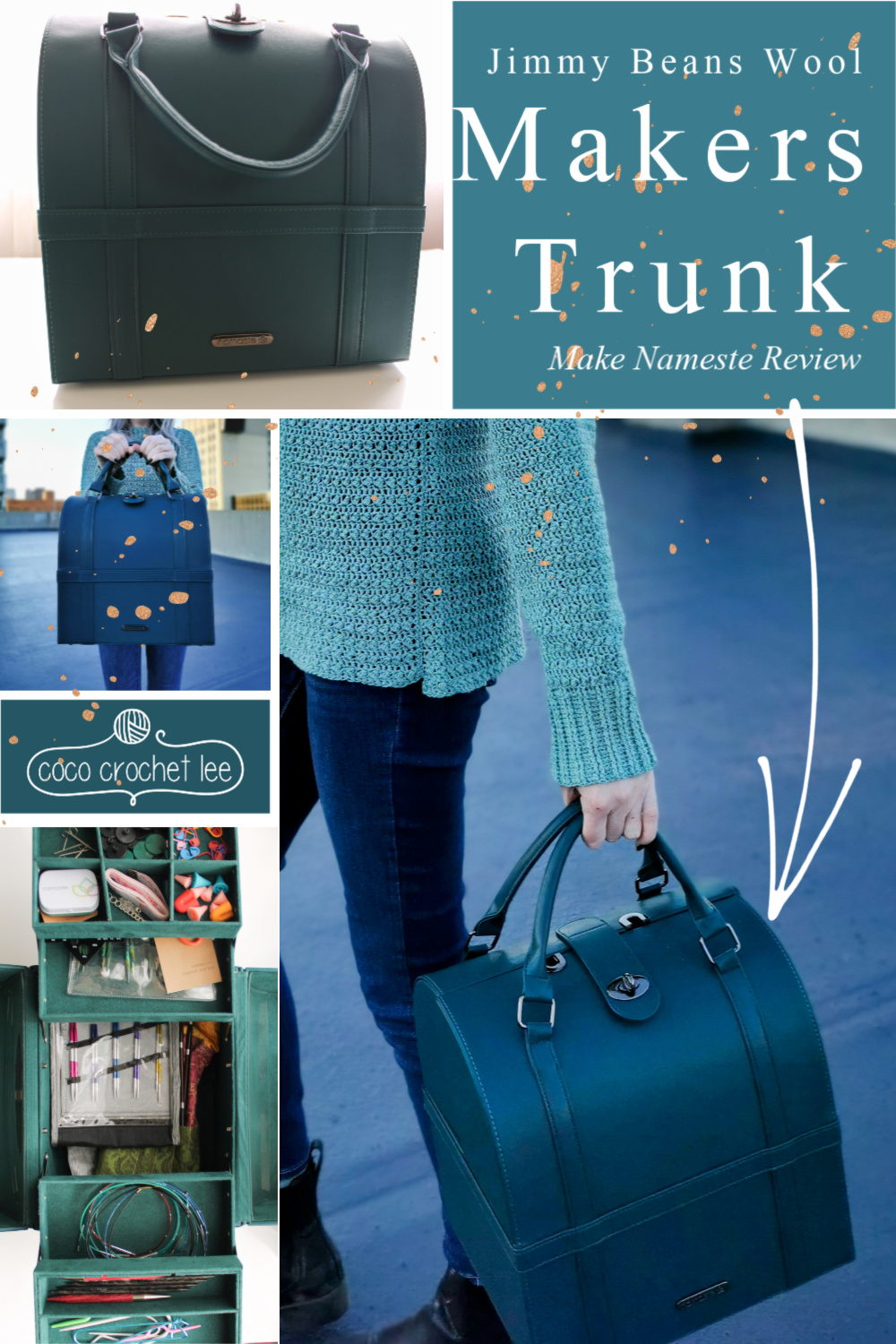 Jimmy Beans Wool Make Nameste Makers Trunk Review - CocoCrochetLee