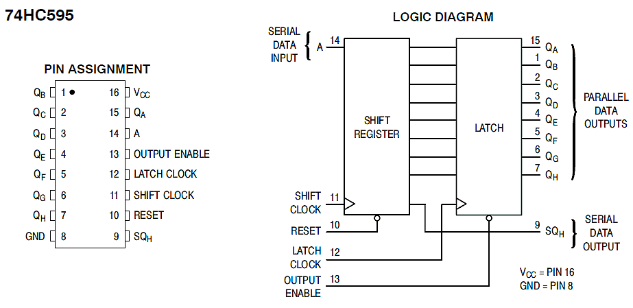 Simple 7 Segment Clock Circuit - Circuit Diagram