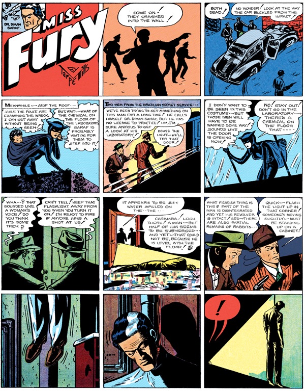 EXCLUSIVE: Preview of Miss Fury from the Library of American Comics ...