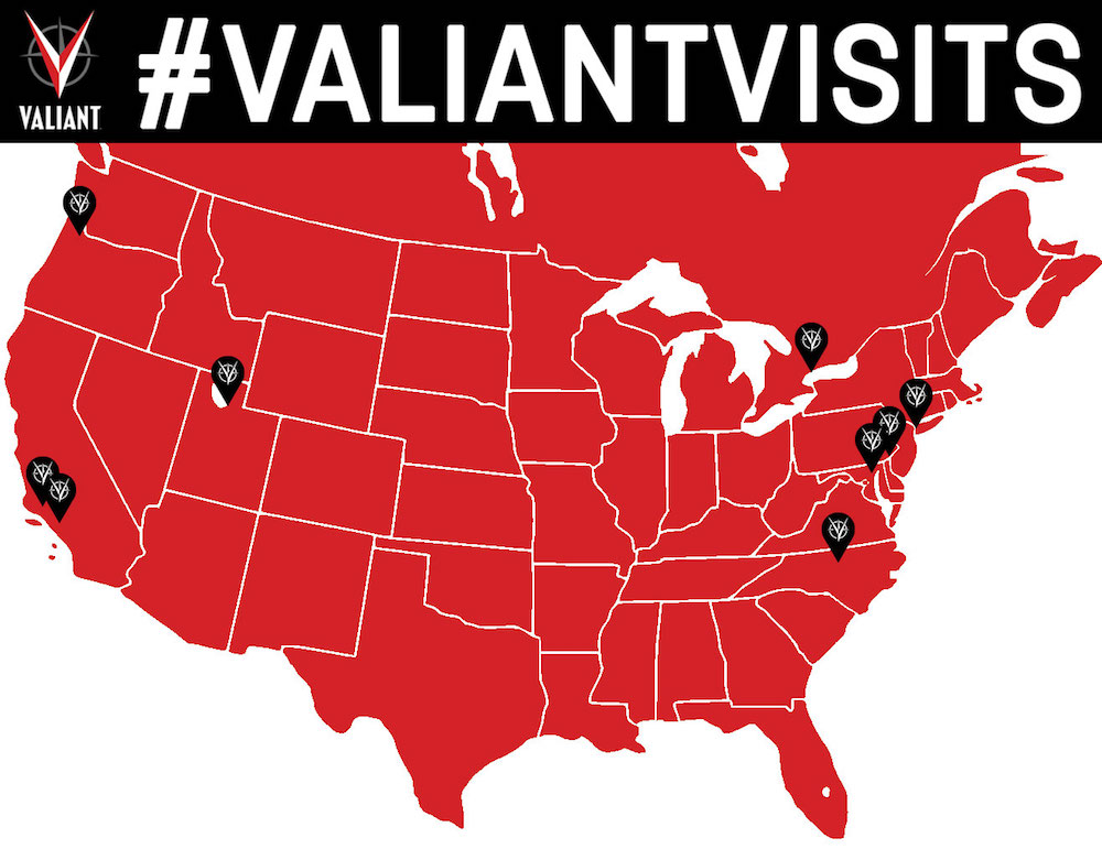 Valiant's New Phase For the "#ValiantVisits" Retailer Program