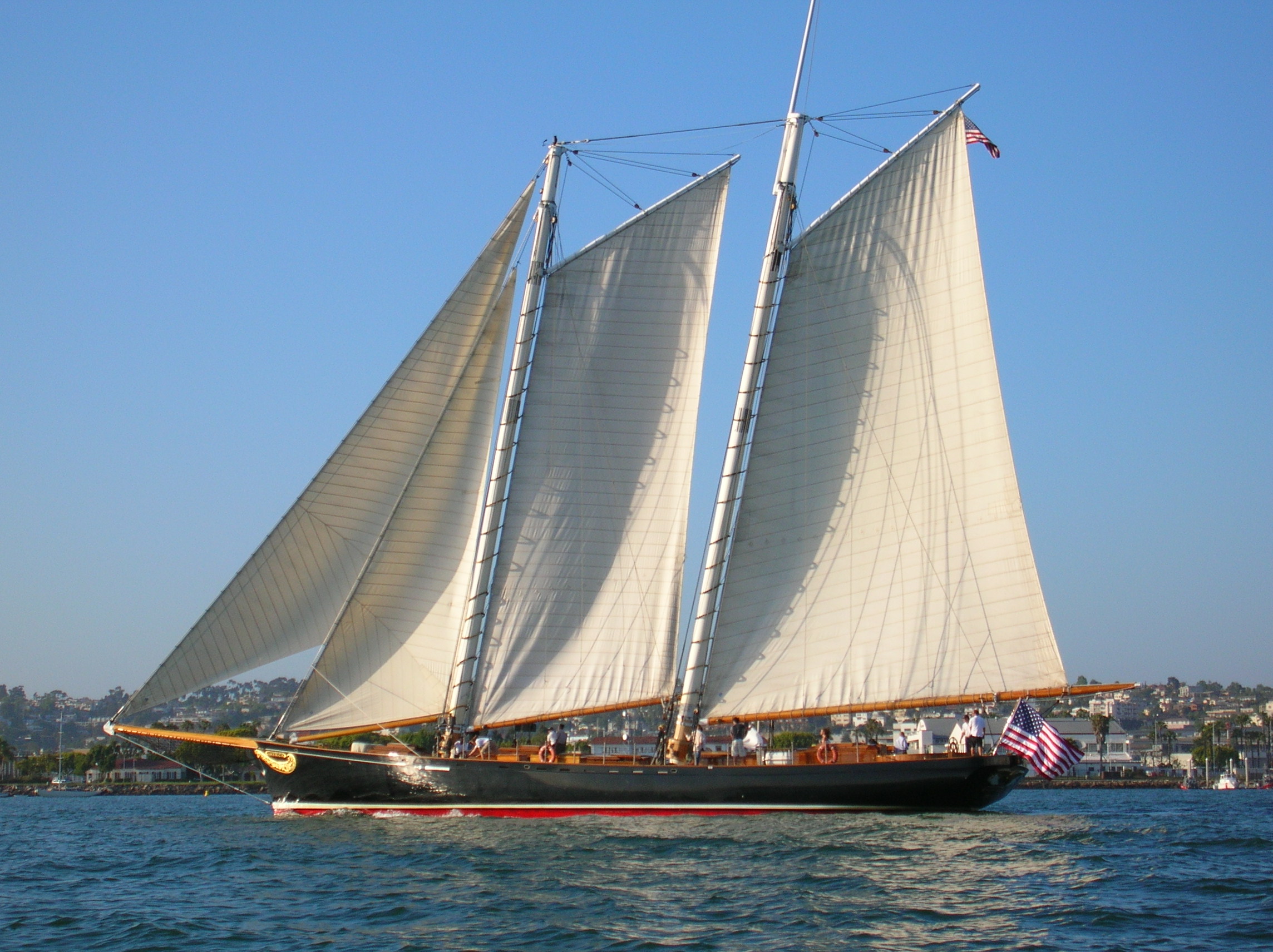 Historic Sailing Schooner America Visits Cape May - Cooke Cape May