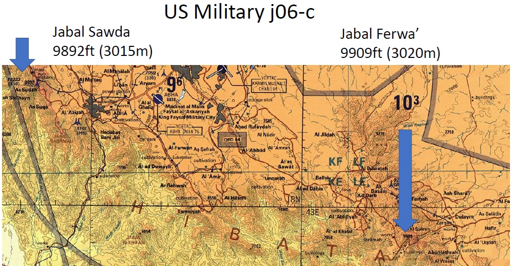 Saudi Arabia – Jabal Ferwa – Country Highpoints