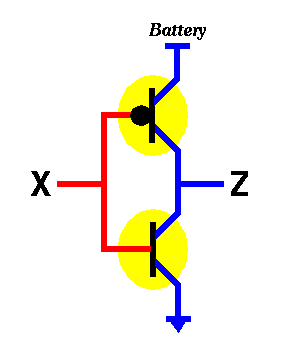 Xor Gate Using Transistors Circuit Diagram