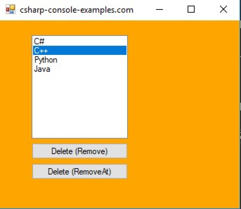 remove-selected-items-from-listbox-in-c-programming-pseudocode